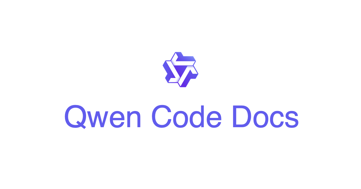 Quickstart | Qwen Code Docs